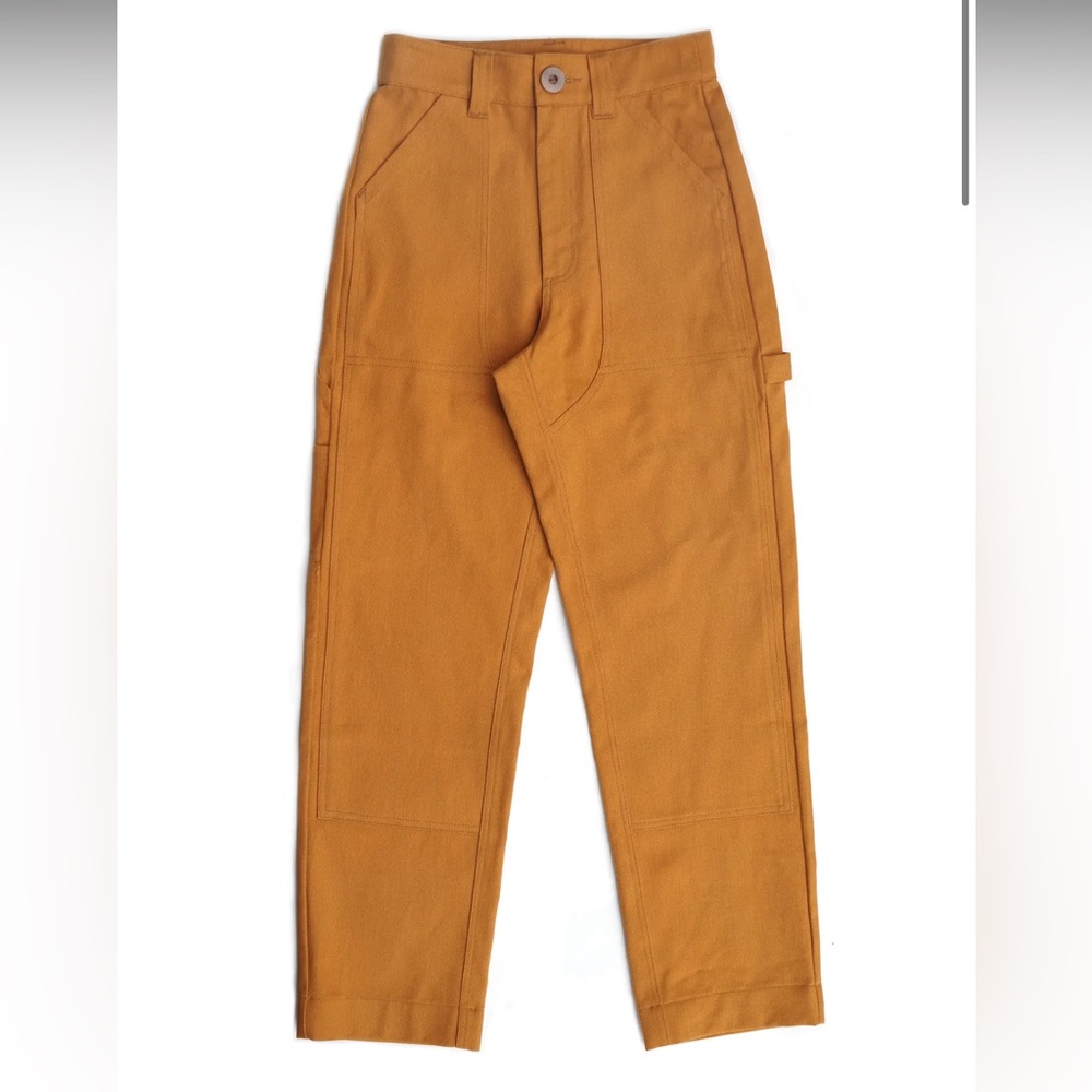 Beaton Utility Work Pants In Umber Denim - Gem